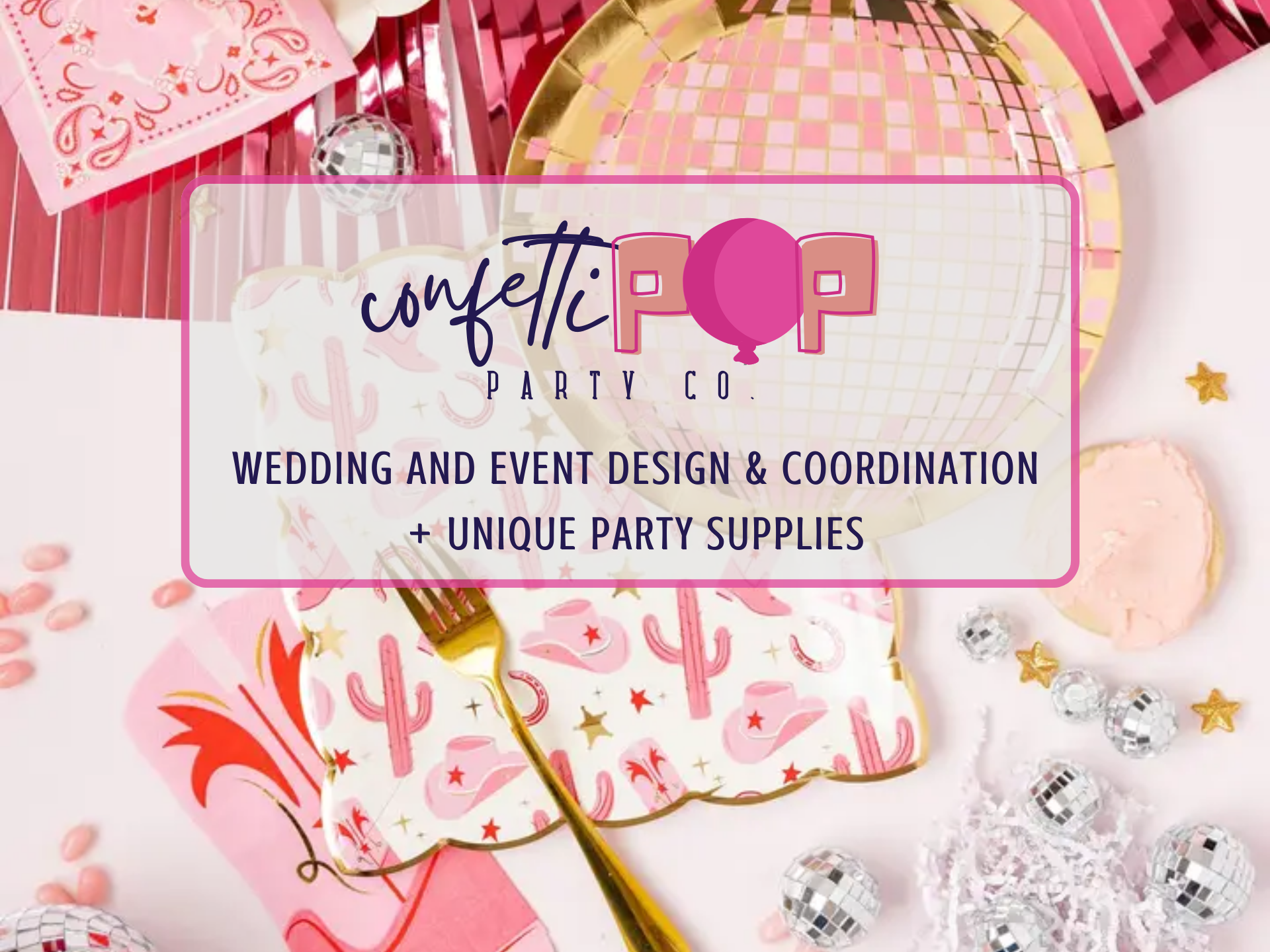 Confetti Pop Party Shop - Balloons, Invites and Party Supplies ...